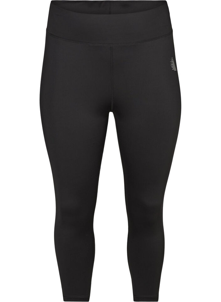 Strakke sportlegging - Zwart - Maat 40-64 - Zizzi